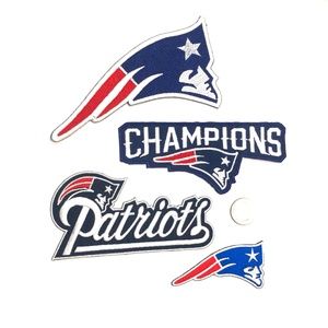 Accessories | Patriots Patch Iron On Nfl Patches New England Diy | Poshmark